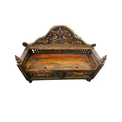 Hal Bankje Uit India 120 Lang 50 Hoog.40 Diep | Bankjes | Reliving