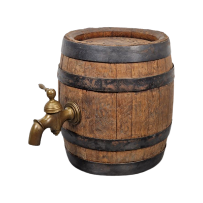 Vintage Biervat Messing Kraan Hout Vat Germany Herkules Bier | Tafel ...