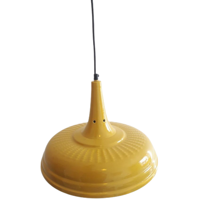 Retro Hanglamp Gele Hanglamp Gele Lamp | Hanglamp | Vintage | Reliving