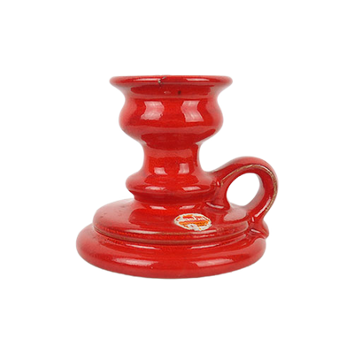 Vintage Jasba Rode Kandelaar, Jaren 70 | Kandelaar | Vintage | Reliving