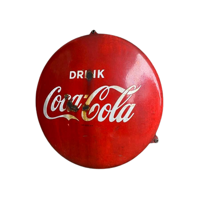 Coca Cola Emaille Button Bord , Langcat Bussum | Overig | Industrieel ...