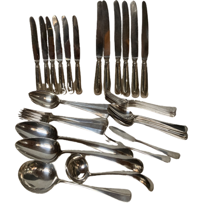 6 Persoons Verzilverd Sola Bestek, Model Puntfilet | Overige ...