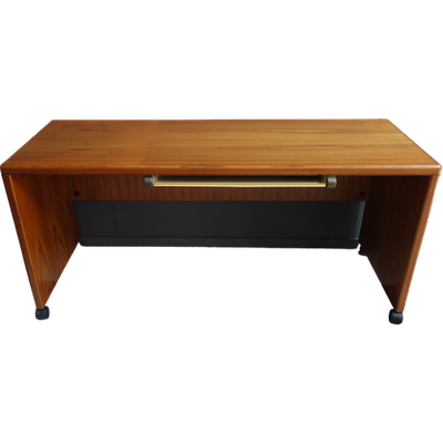 Teak Desk By Scan-Flex Denmark | Bureau | Scandinavisch ,| Mid-Century ...