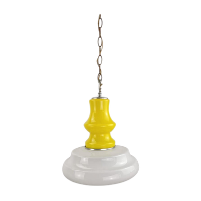 Italiaanse Jaren 60 Design Lamp Van Glas | Lamp | Mid-Century | Reliving