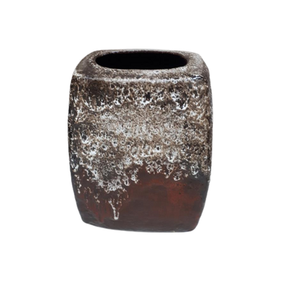 70'S Xxl Retro Grote Bloempot Fatlava Retro Pot West Germany | Vaas ...