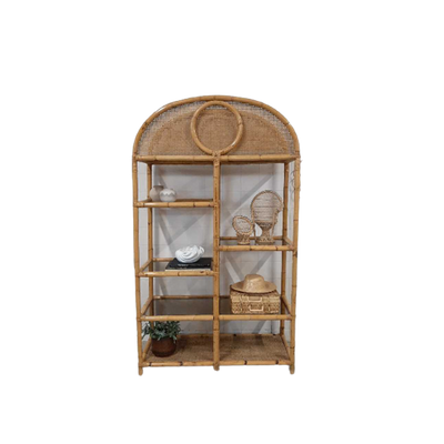 Rotan Boogkast | Manou Webbing Kast | Vitrinekast | Bohemian | Reliving