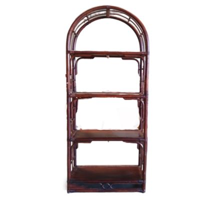 Vintage Boho Grote Bamboe Kast Boekenkast Wandmeubel | Boekenkast ...