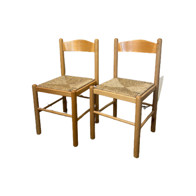 Vintage Simpele Keuken Stoelen Set (4) | Stoel | Vintage | Reliving