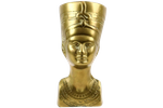 Nefertiti Beeldje Sculptuur Messing Caravell Design Vintage 15Cm ...