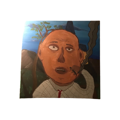 Rokende Man | Schilderij | Reliving