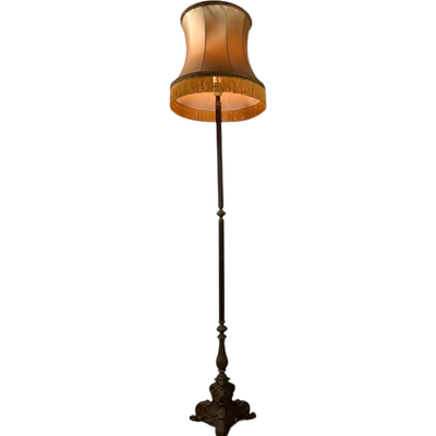 Vintage Staanlamp Met Franjes / Vloerlamp Uit Oma'S Tijd | Stalamp ...
