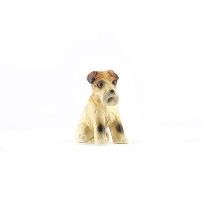 Beeld Hondje Bruine Oren | Beeldje | Hollywood Regency | Reliving