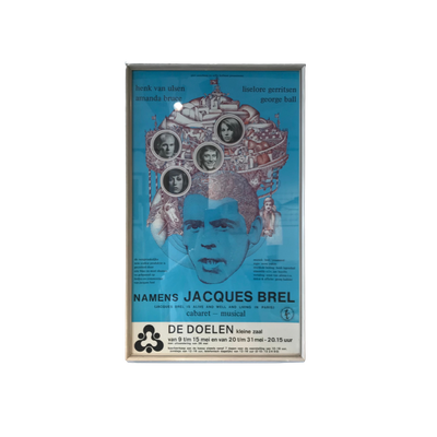 Affiche Jacques Brel | Poster | Reliving