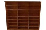 Vintage Houten Postsorteer Postvakjes Kast Wandmeubel | Boekenkast ...