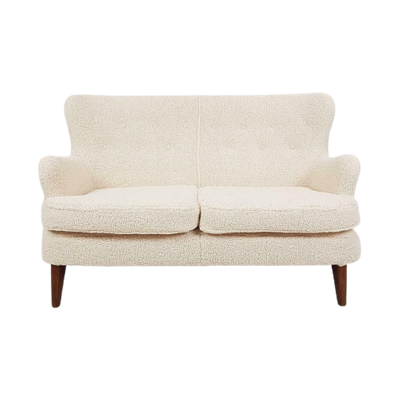 Artifort Bankje Teddy Crème | Theo Ruth Wingback Sofa Design | 2 ...