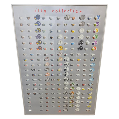 Illy Espresso Coffee Collectors Poster 1992 2002 Ingelijst | Poster ...