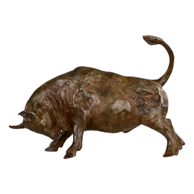 Brons Beeld Stier Pierre Chenet | Beeldje | Reliving