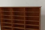 Vintage Houten Postsorteer Postvakjes Kast Wandmeubel | Boekenkast ...