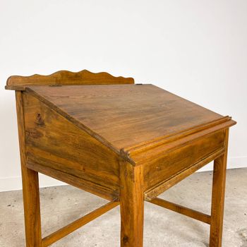 Antiek Eiken Lessenaar | Tafel | Reliving