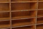 Vintage Houten Postsorteer Postvakjes Kast Wandmeubel | Boekenkast ...