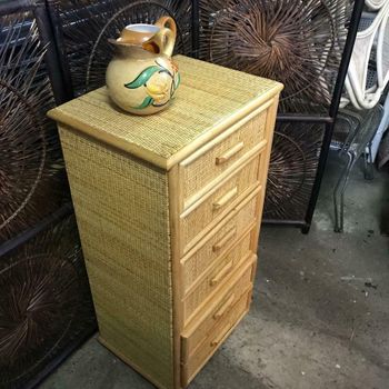 Bamboe Rotan Kast Vintage Boho Ibiza | Kast | Vintage ,| Bohemian ...