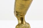 Caravell Design Koningin Nefertiti Vintage Beeldje Koper Messing 15Cm ...