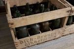 Oude Houten Krat, Flessenkrat Met 12 Wijnflessen 🍷 | Overig | Reliving