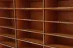 Vintage Houten Postsorteer Postvakjes Kast Wandmeubel | Boekenkast ...