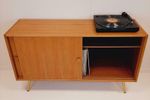 Vintage Audio Dressoir, Retro Platenkast 1970 Tv-Meubel | Dressoir ...