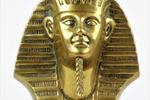 Toetanchamon Beeldje Sculptuur Messing Hollywood Regency Koper Farao ...