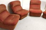Vintage Space Age Design Modulair Sofa Set Fauteuils | Bank | Vintage | Reliving