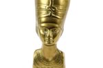 Nefertiti Beeldje Sculptuur Messing Caravell Design Vintage 15Cm ...