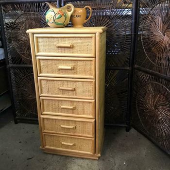 Bamboe Rotan Kast Vintage Boho Ibiza | Kast | Vintage ,| Bohemian ...