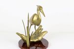 Reiger Messing Beeld Sculptuur Mid Century Modern Vintage Beeldje 29Cm ...
