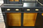 Buffetkast In Zwart Met Goud Oosterse Patronen~Wandkast | Buffetkast ...