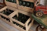 Oude Houten Krat, Flessenkrat Met 12 Wijnflessen 🍷 | Overig | Reliving