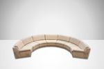 Semi-Circular Conversation Pit Sofa, Italy 1970S | Bank | Reliving