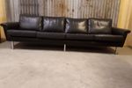 Vintage Bank 4 Zit Bank Leder 60'S Bauhaus Stijl | Bank | Vintage ...