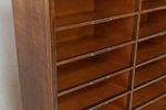 Vintage Houten Postsorteer Postvakjes Kast Wandmeubel | Boekenkast ...
