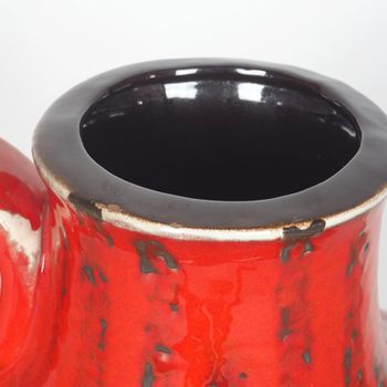 Carstens Grote Rode Fat Lava Vloervaas | Vaas | Reliving